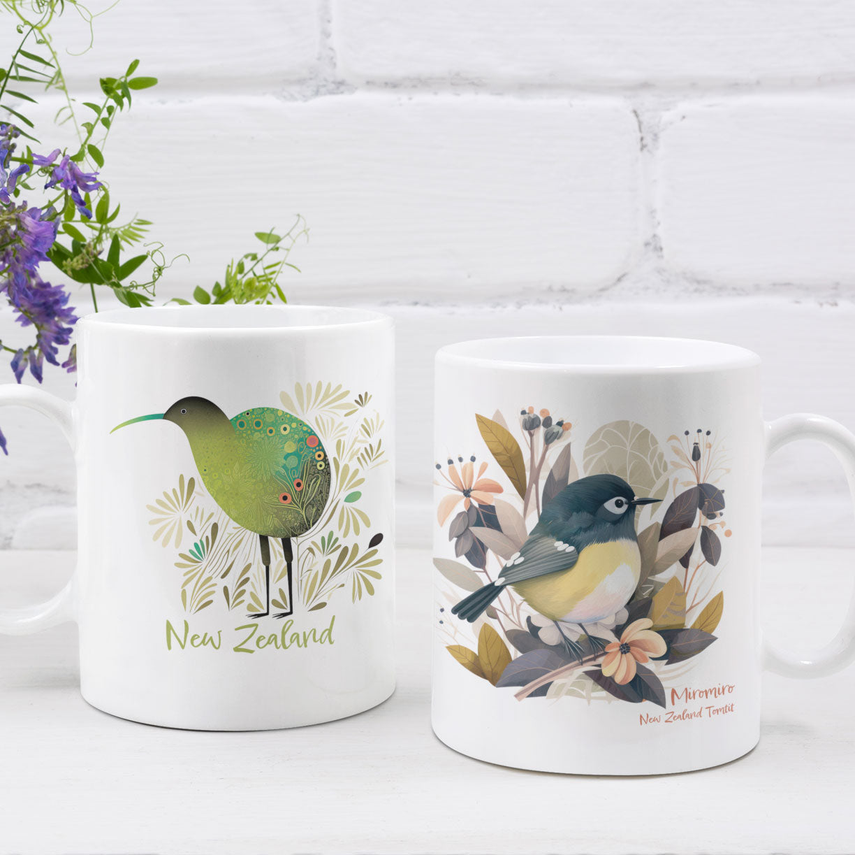 Fun Print Ceramic Coffee Mugs - Joyful Sips & Unique Style – The Purple ...